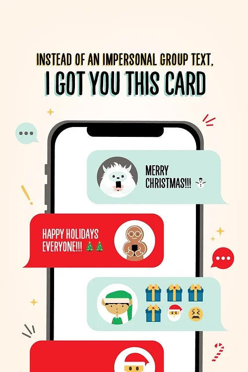 IKIH007 Christmas Gift Card Holder – Shade Tree Greetings