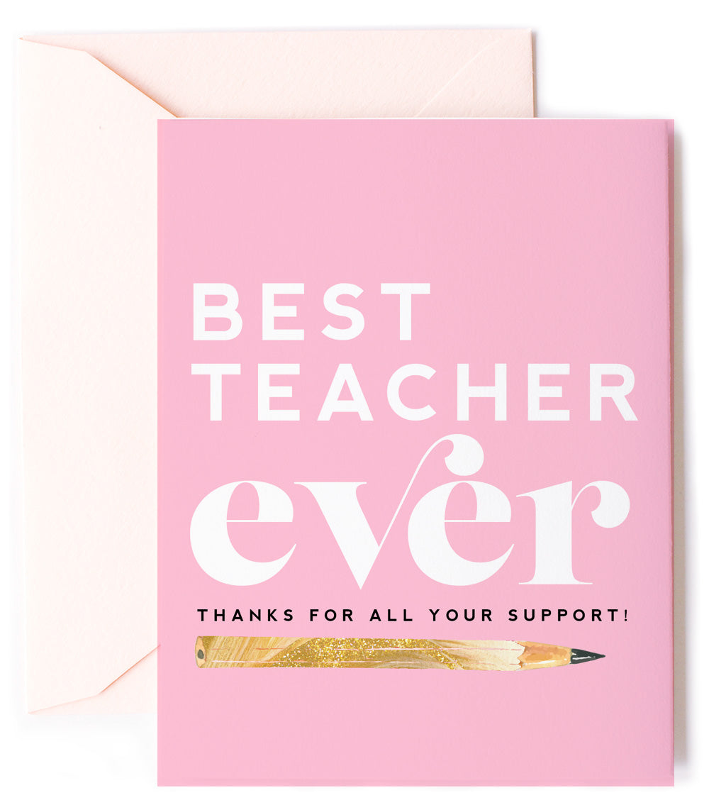KMB232 Teacher Thank You Card – Shade Tree Greetings